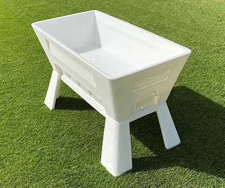 Garden Easi Planter Box in White With Legs - Garden Easi Planter Boxes